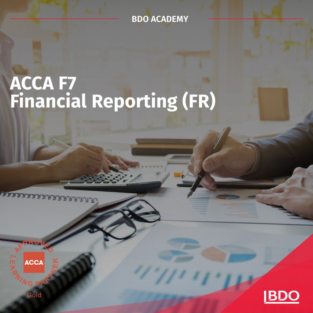 ACCA FR (F7) - ბიდიო აკადემია